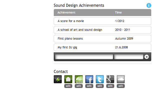 AudioDraft blog: New layout on profile pages | Audiodraft