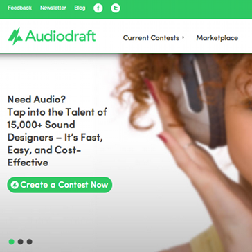 A new layout on Audiodraft! | Audiodraft