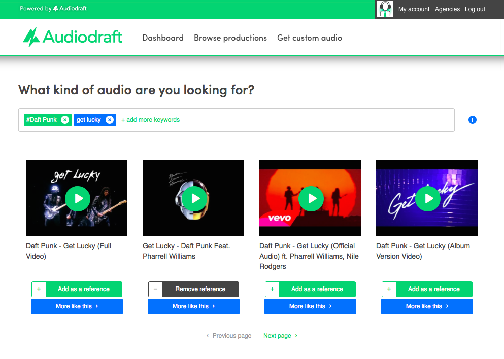 Audiodraft, The Music Supervisor At Your Service | Audiodraft